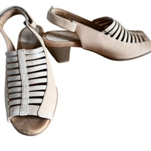 Trotters | Shoes | Trotters Cute Summer Tan Sandals | Poshmark